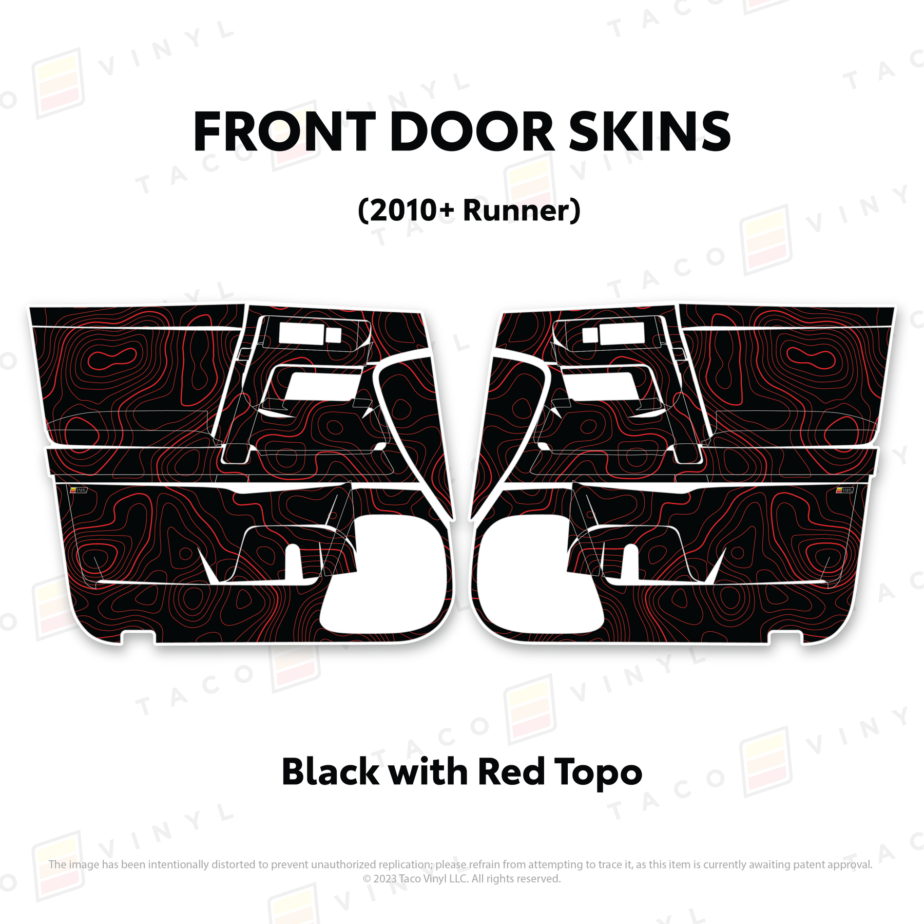 2010-24 4Runner Door Skins – Venture Tread