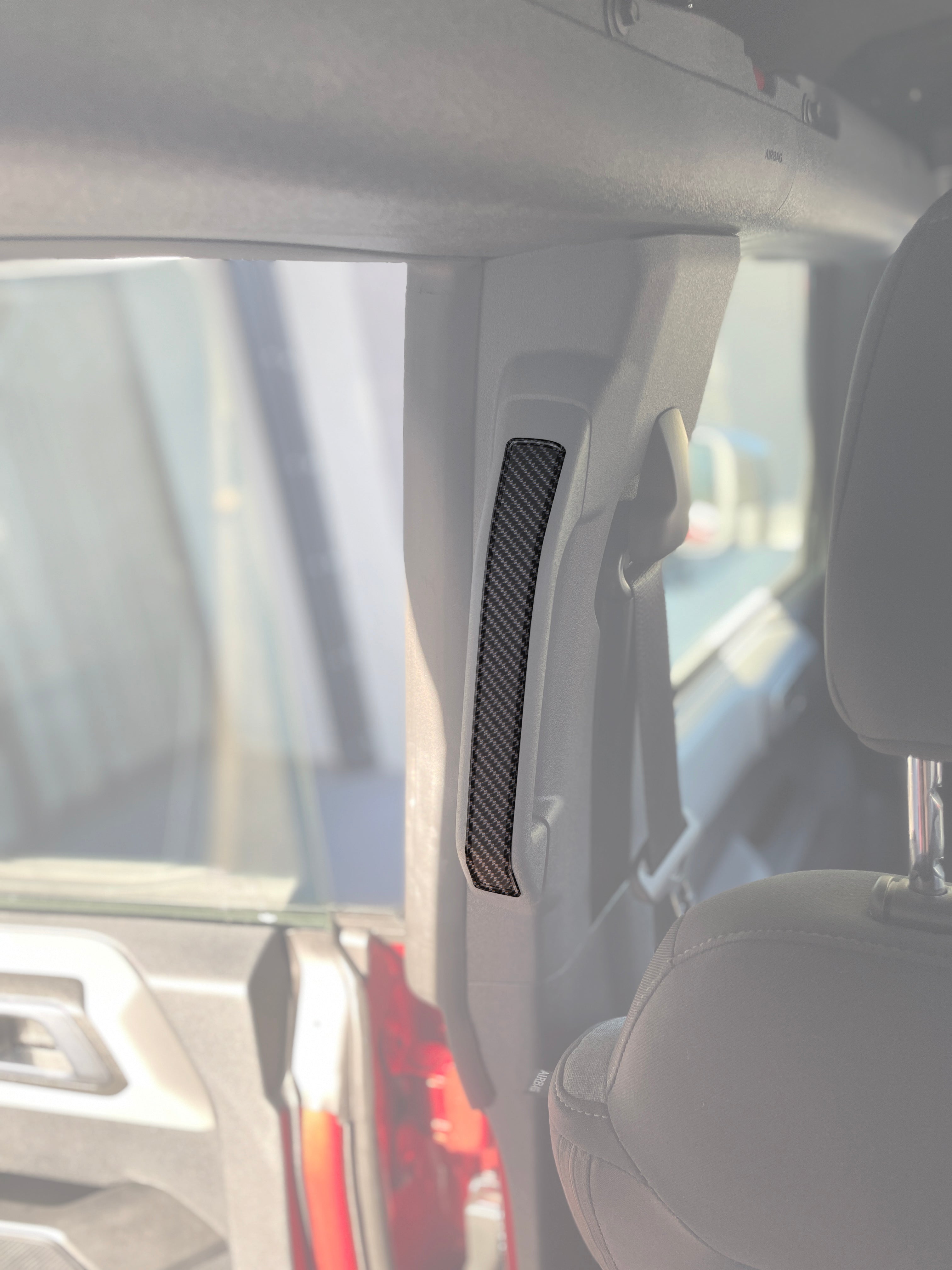 Rear Grab Rail Accent Overlays Fits 2021-2025 Ford Bronco – Venture Tread