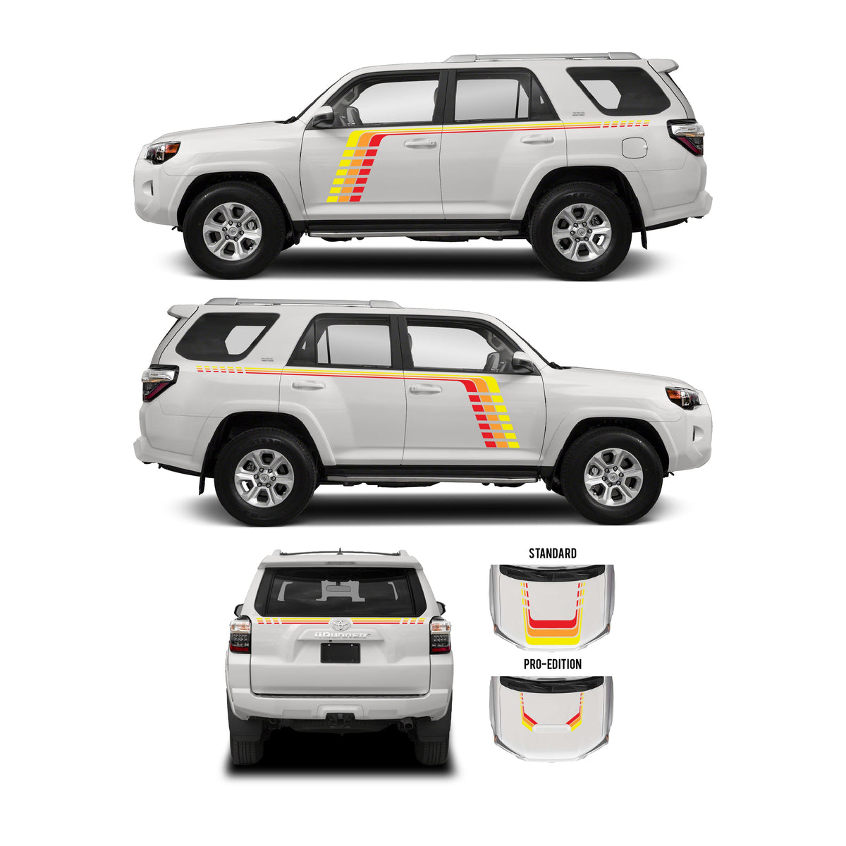 2010+ 4Runner Checkered Stripe Kit – Venture Tread