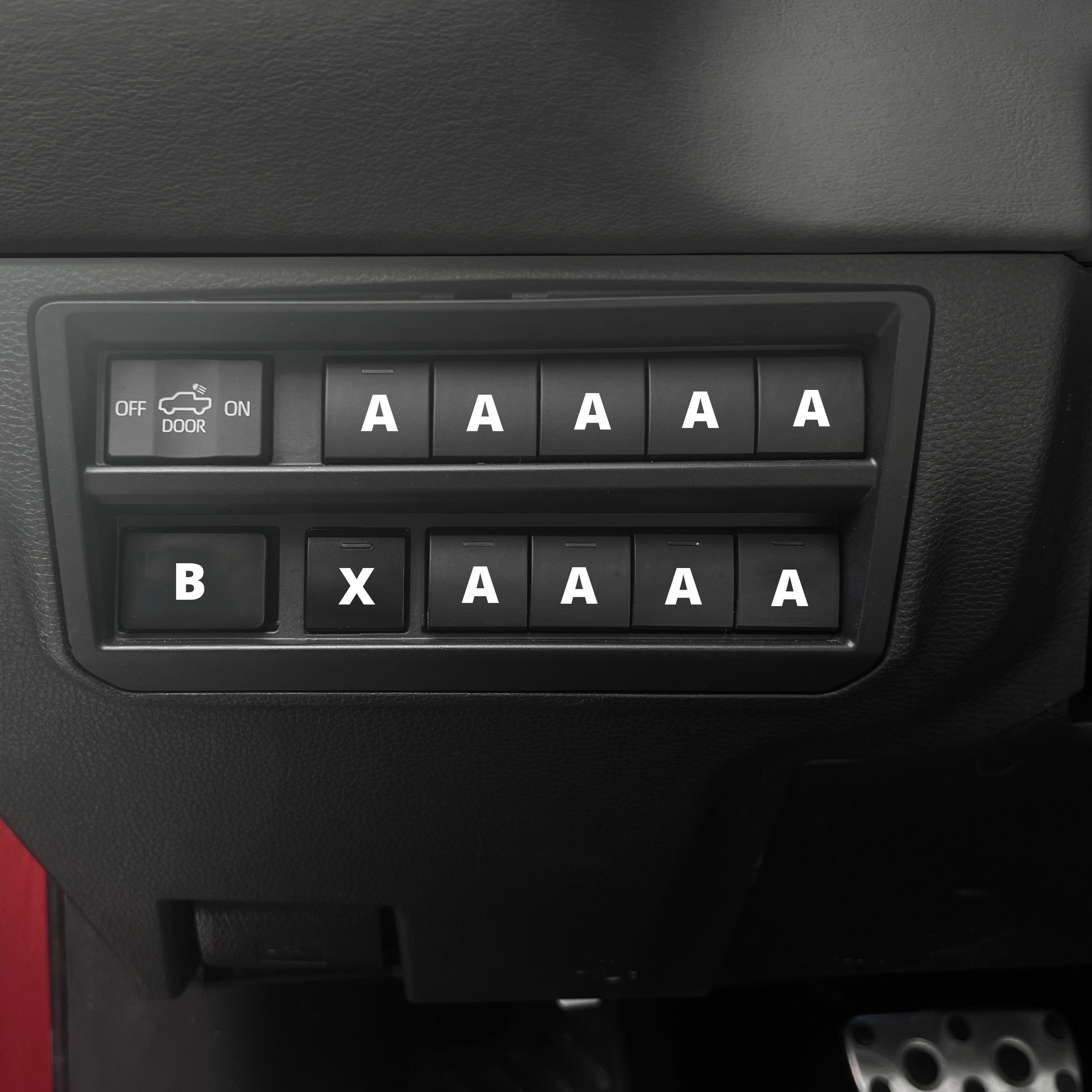 Rave TRD "Grille Light" Dash Switch — Venture Tread