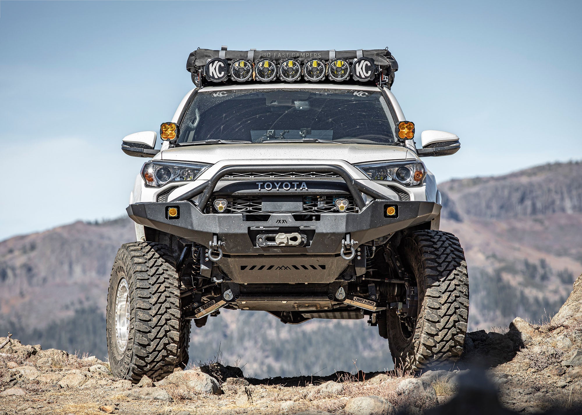 Toyota 4Runner 5th Gen (2010-2024) Hi-Lite Overland Front Bumper [PreR ...