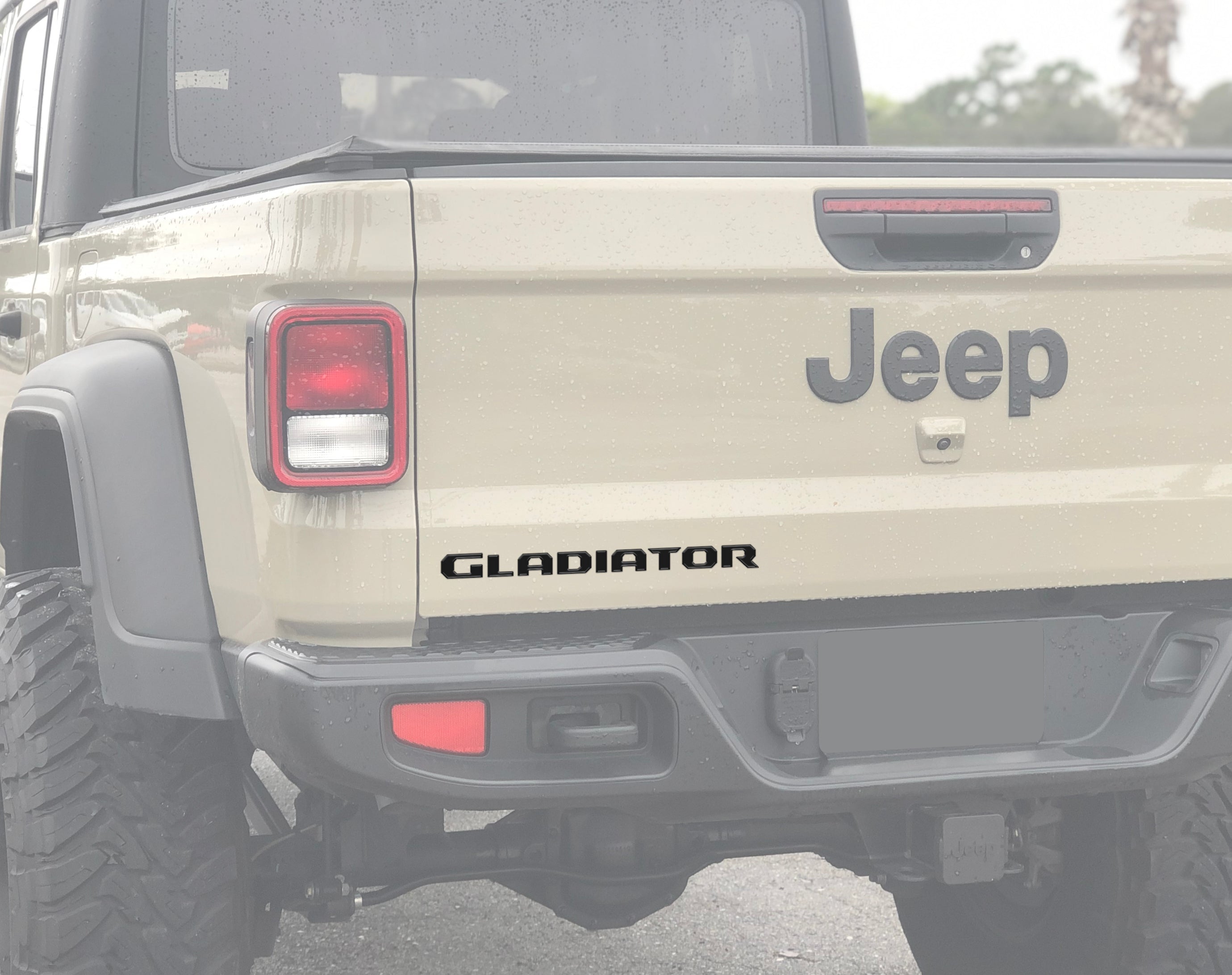 Raised Lettering Decal Fits 2020-2026 Jeep Gladiator – Venture Tread