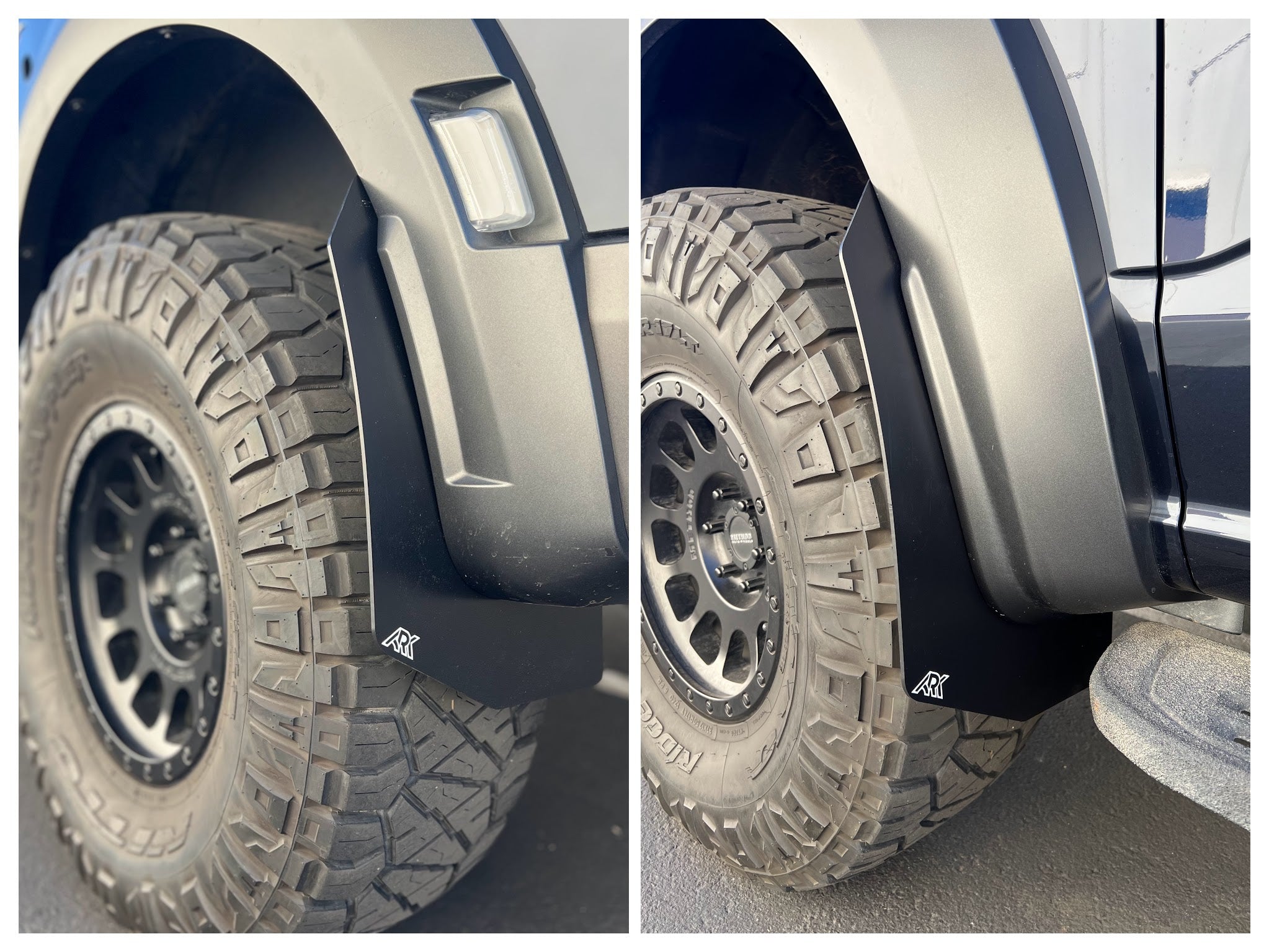 2021+ Ford Raptor Mid Mud Flaps – Venture Tread