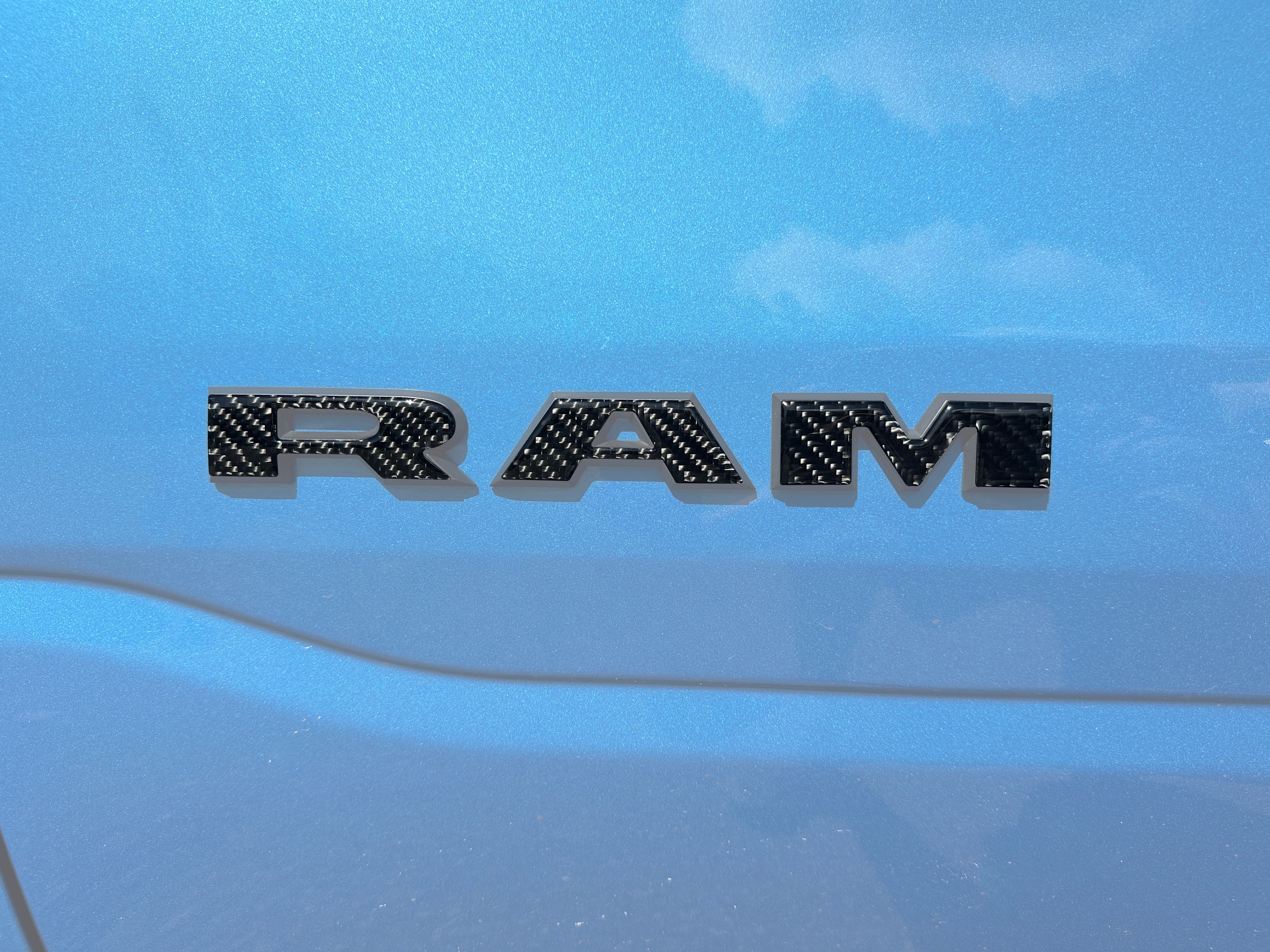 Front Door Emblem Overlays Fits 2025-2026 Ram 1500/2500/3500 – Venture ...