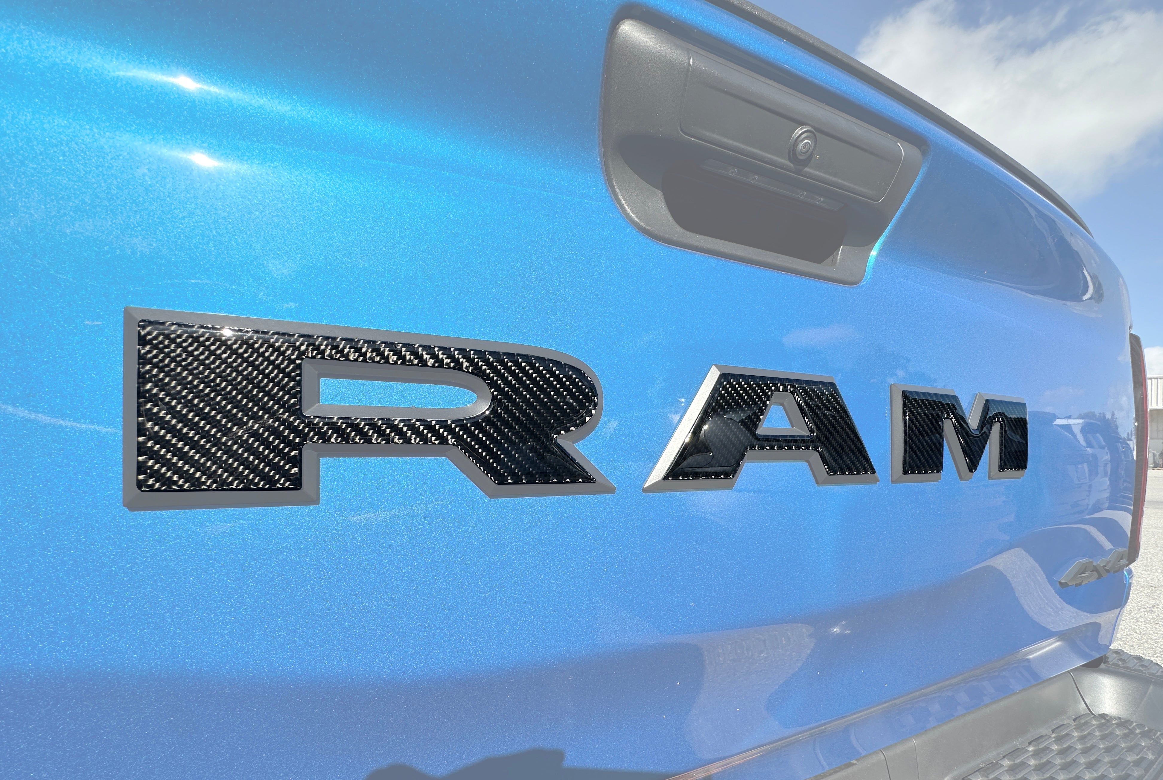 Tailgate Letter Overlays Fits 2025-2026 Ram 1500 – Venture Tread