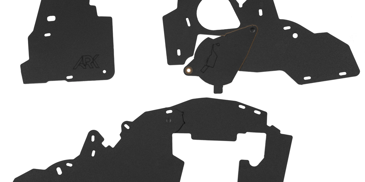 2019-2024 Ford Ranger Splash Guards | Ark Splash Guards — Venture Tread