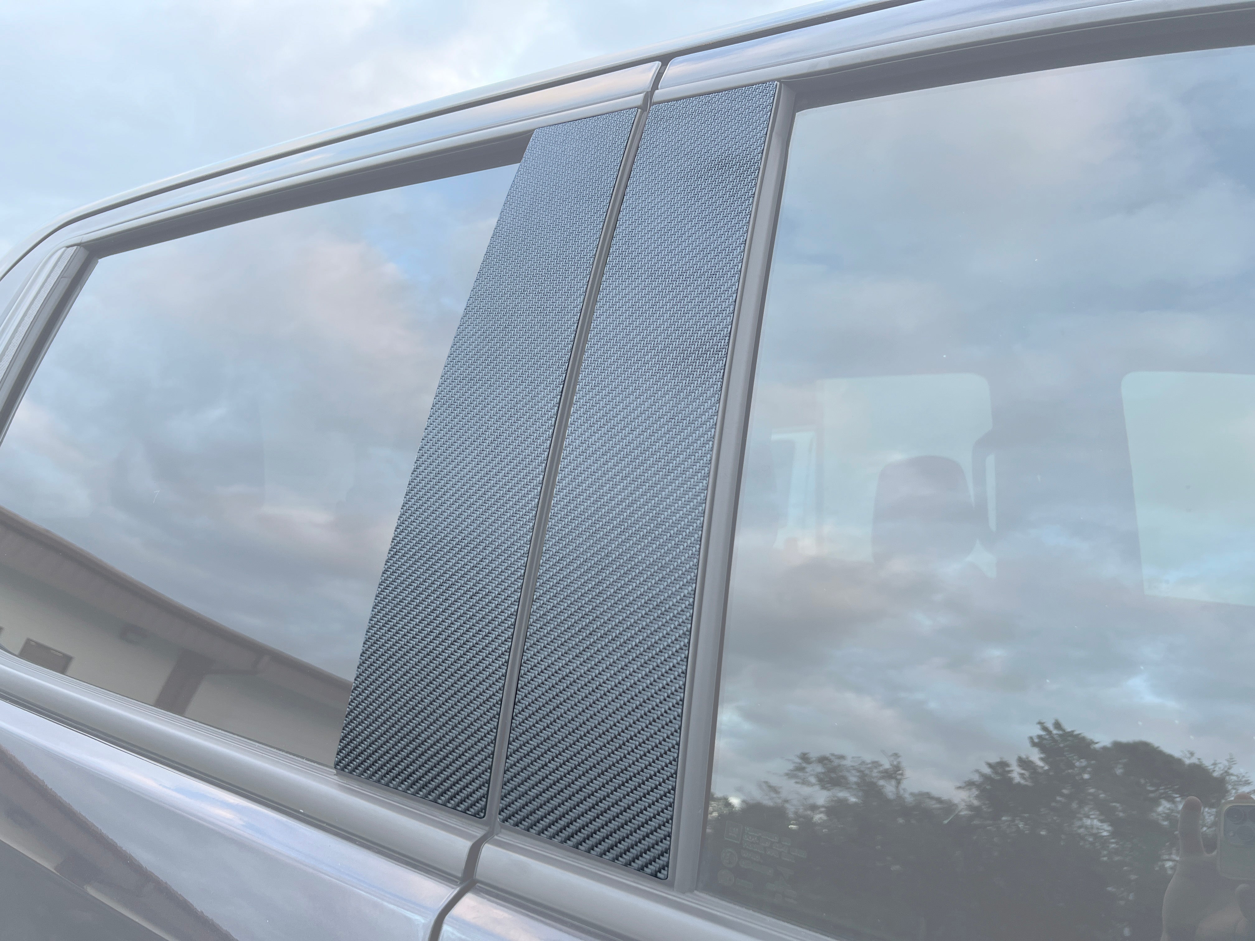 B-Pillar Accent Overlays Fits 2019-2024 Chevrolet Silverado – Venture Tread