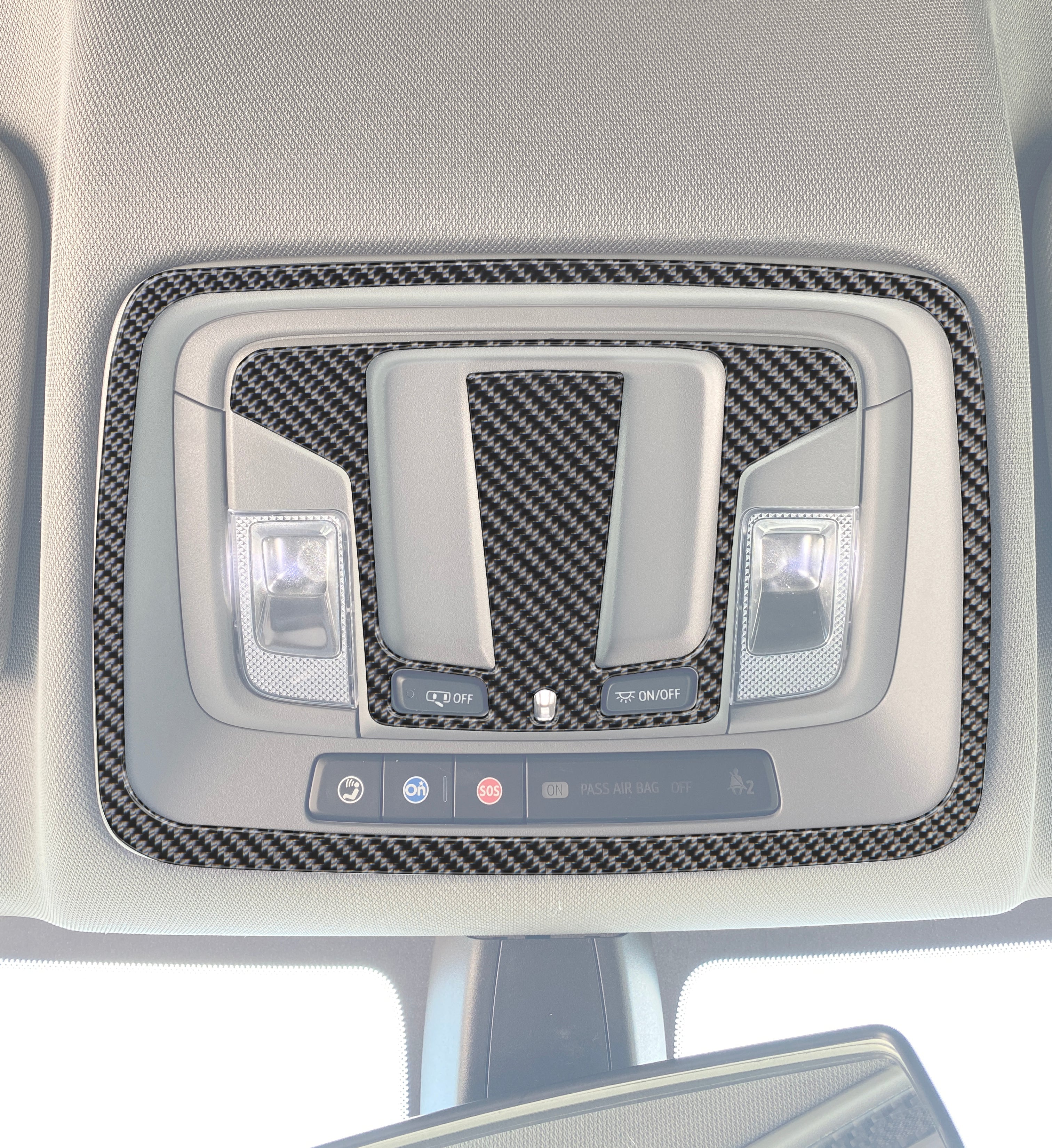 Overhead Accent Overlays Fits 2019-2024 Chevrolet Silverado – Venture Tread