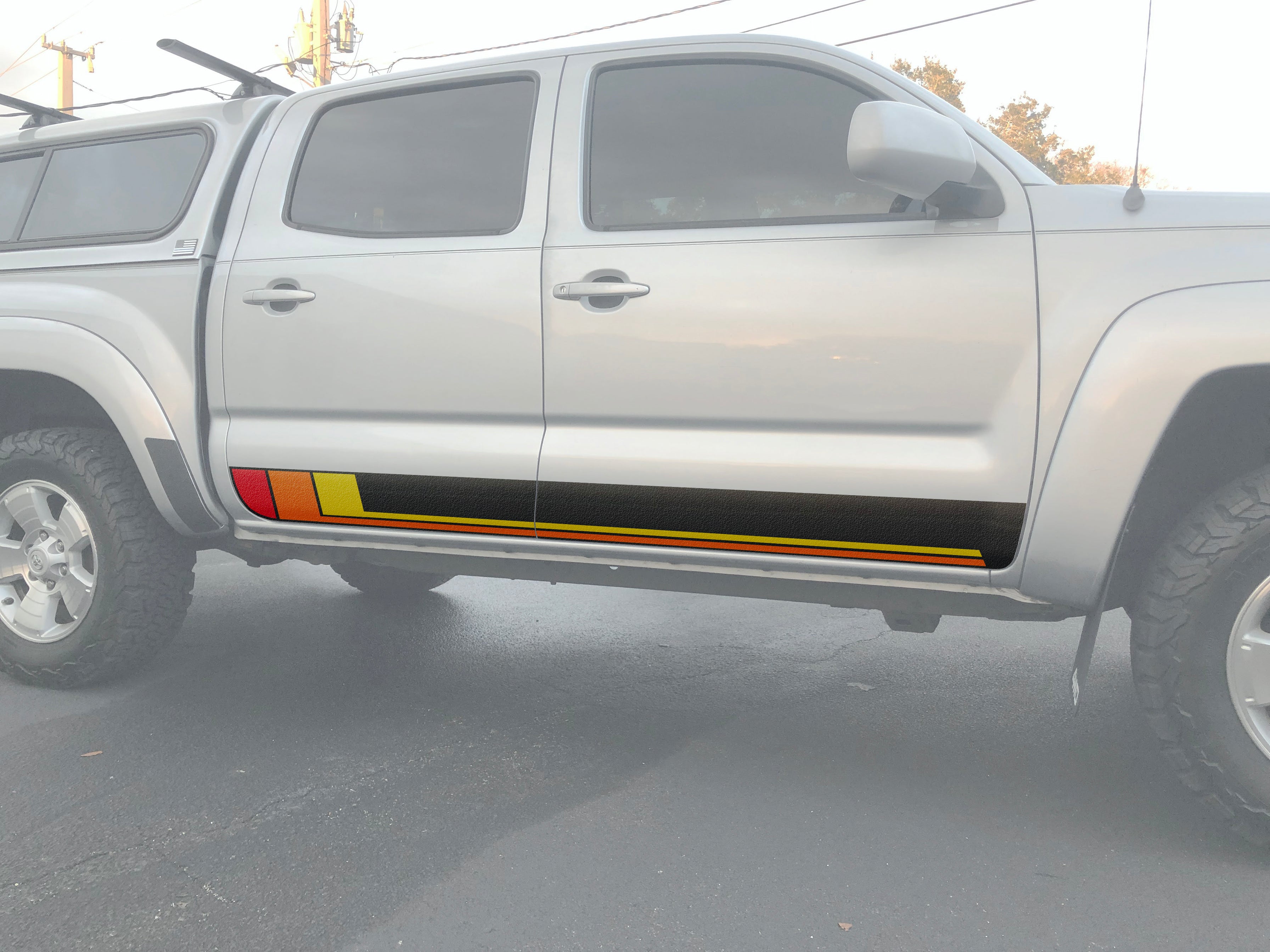 Rocker Panel Protection Overlays Fits 2005-2015 Toyota Tacoma – Venture ...