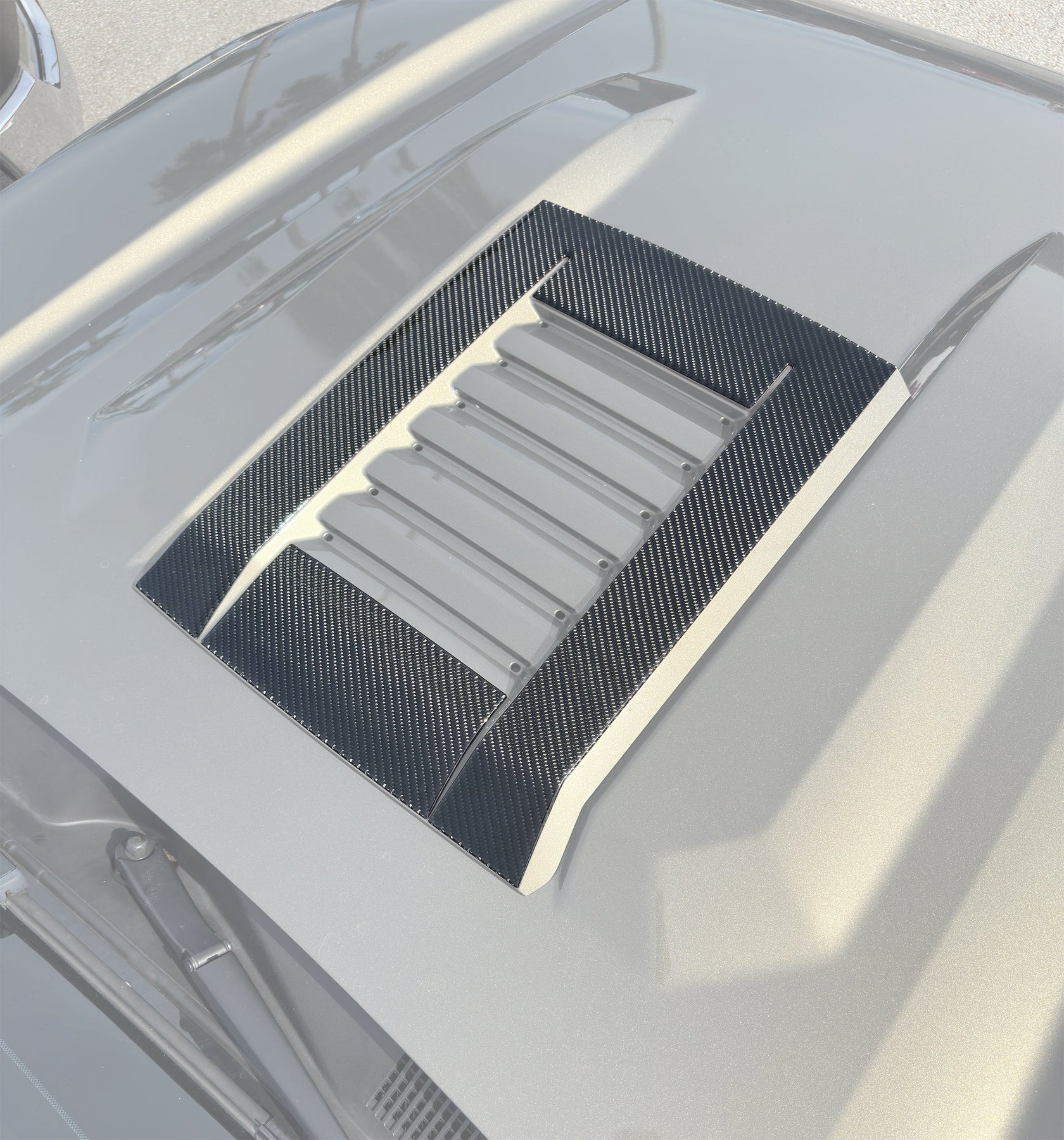 TRD Hood Scoop Accent Overlays Fits 2024-2026 Toyota Tacoma & 2025-202 ...