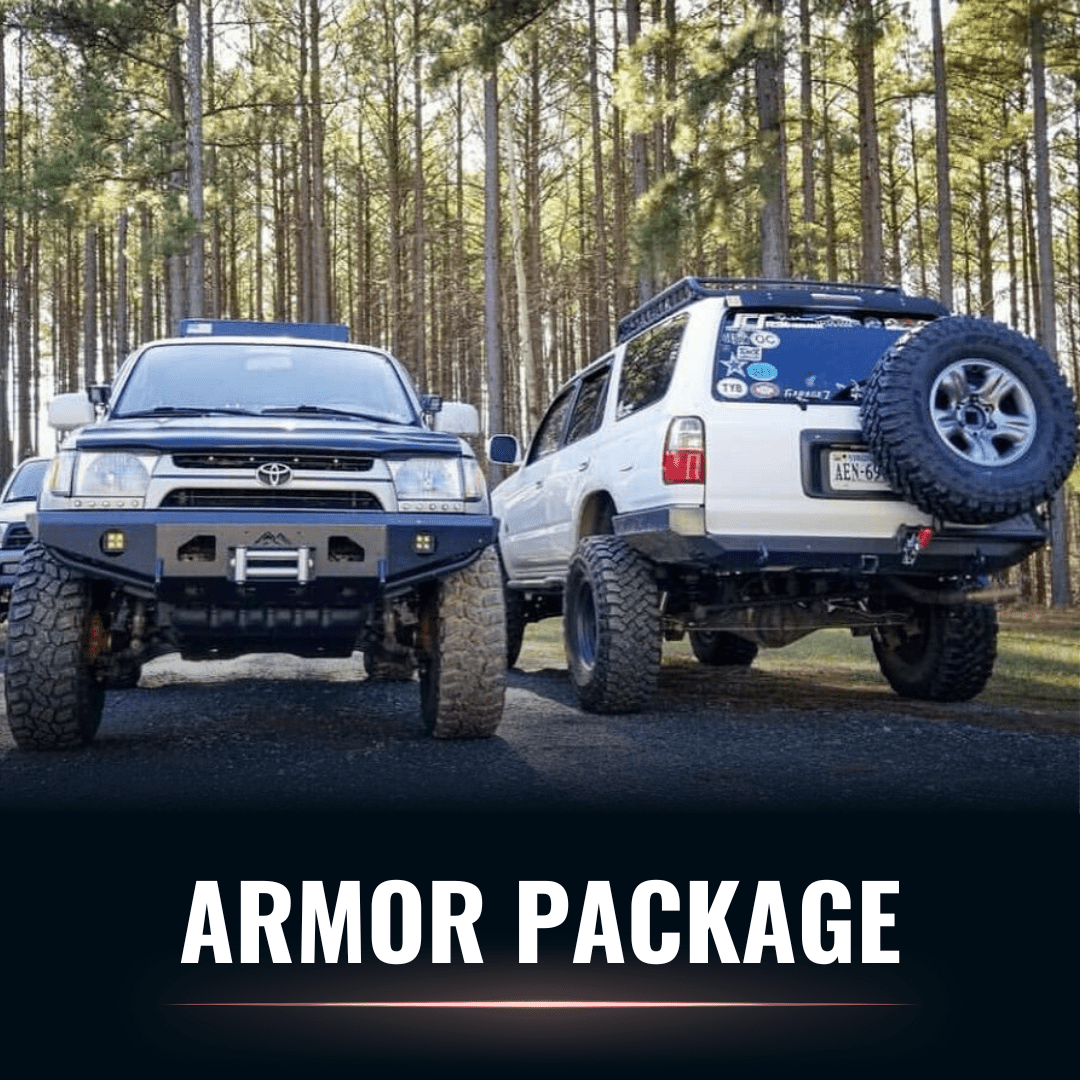 96-02 3rd Gen 4Runner Armor Package - Welded – Venture Tread