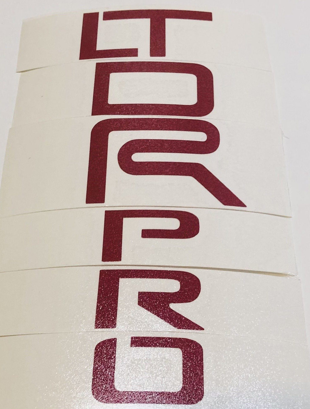 Premium Cast Vinyl Decals for 4Runner and Tacoma TRD Pro C-Pillar or T ...