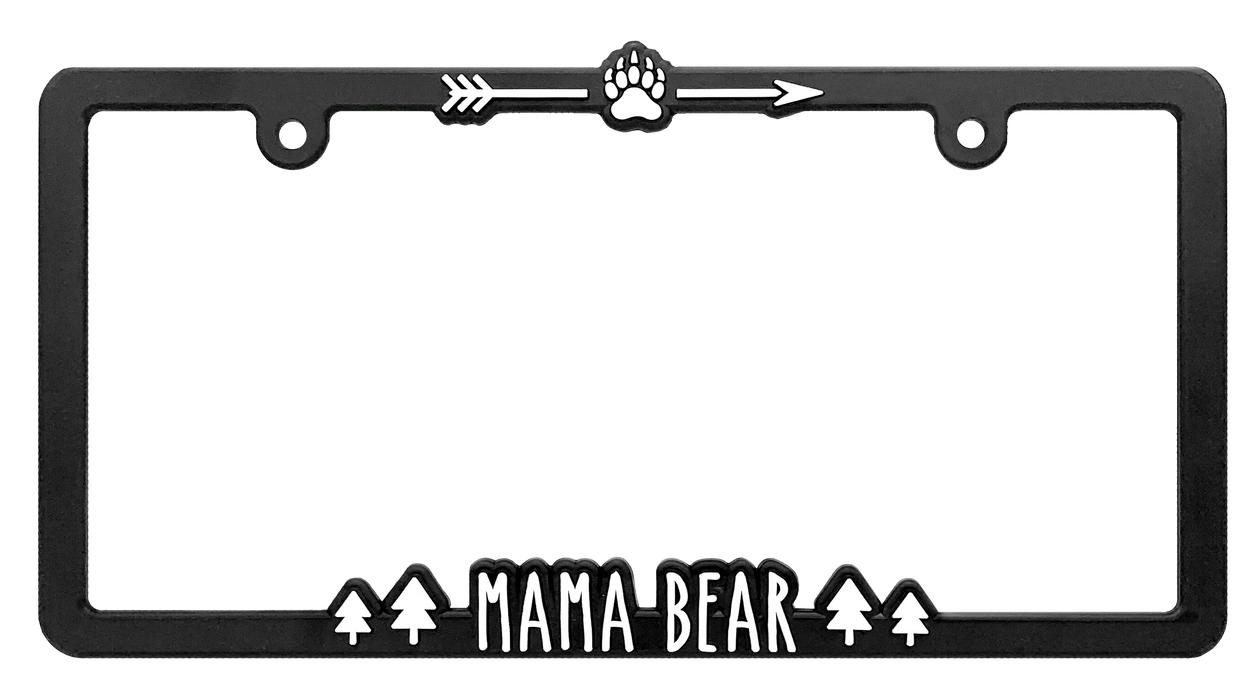 "Mama Bear" - License Plate Frame — Venture Tread